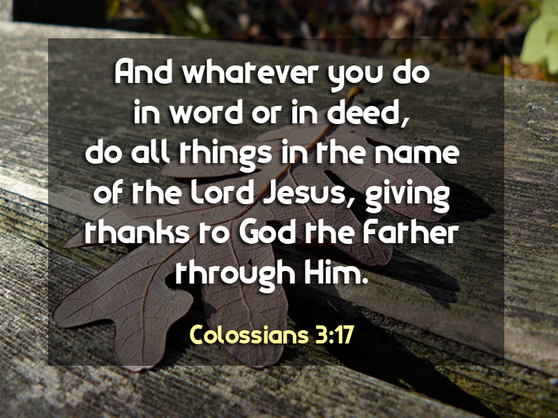 All Things In Him And For Him - Grip The Sword